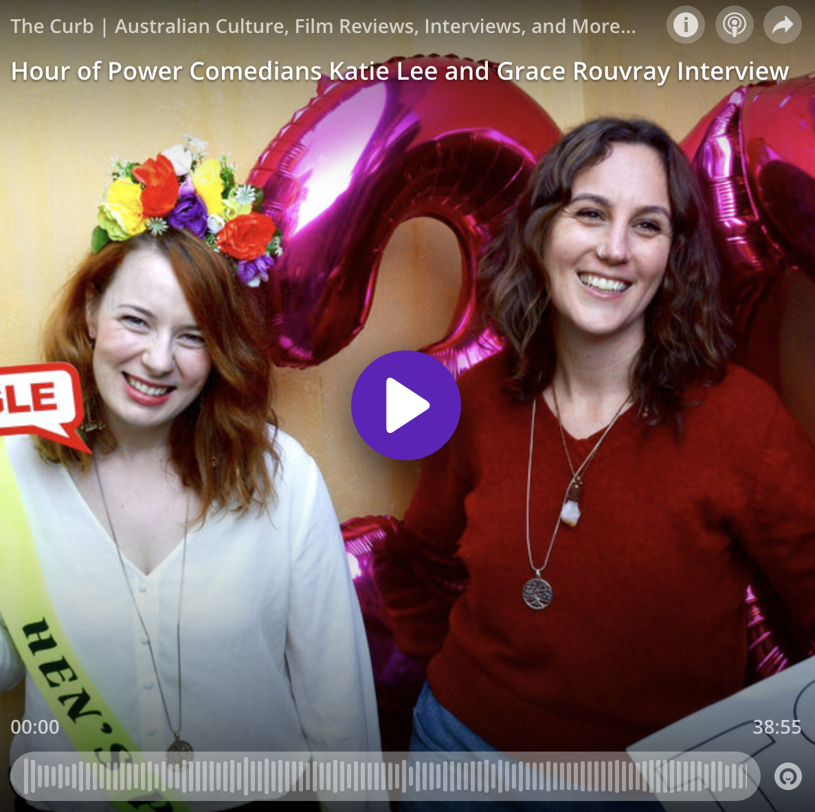 Hour of Power podcast – The Curb – Katie Lees